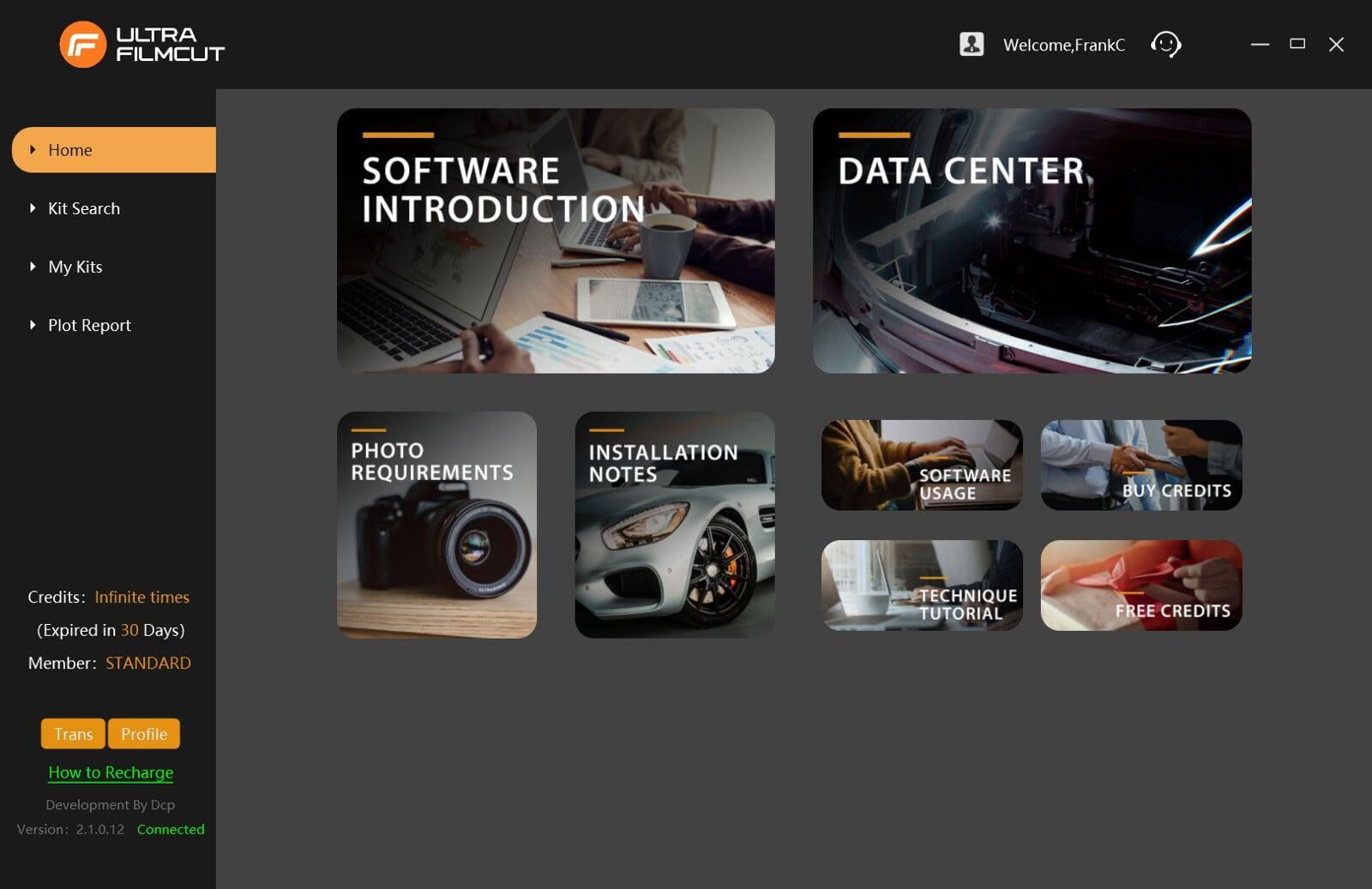 UPPF UltraFilmCut | PPF & Tint Cutting Software